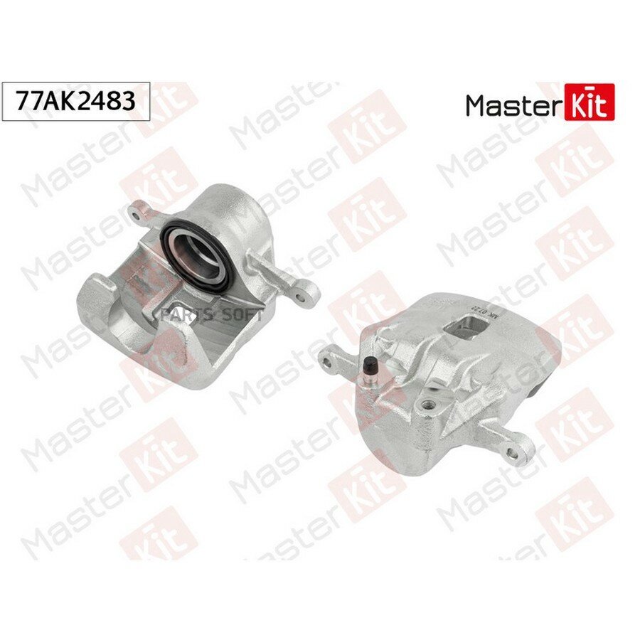 MASTERKIT 77AK2483 Суппорт тормозной | перед лев |