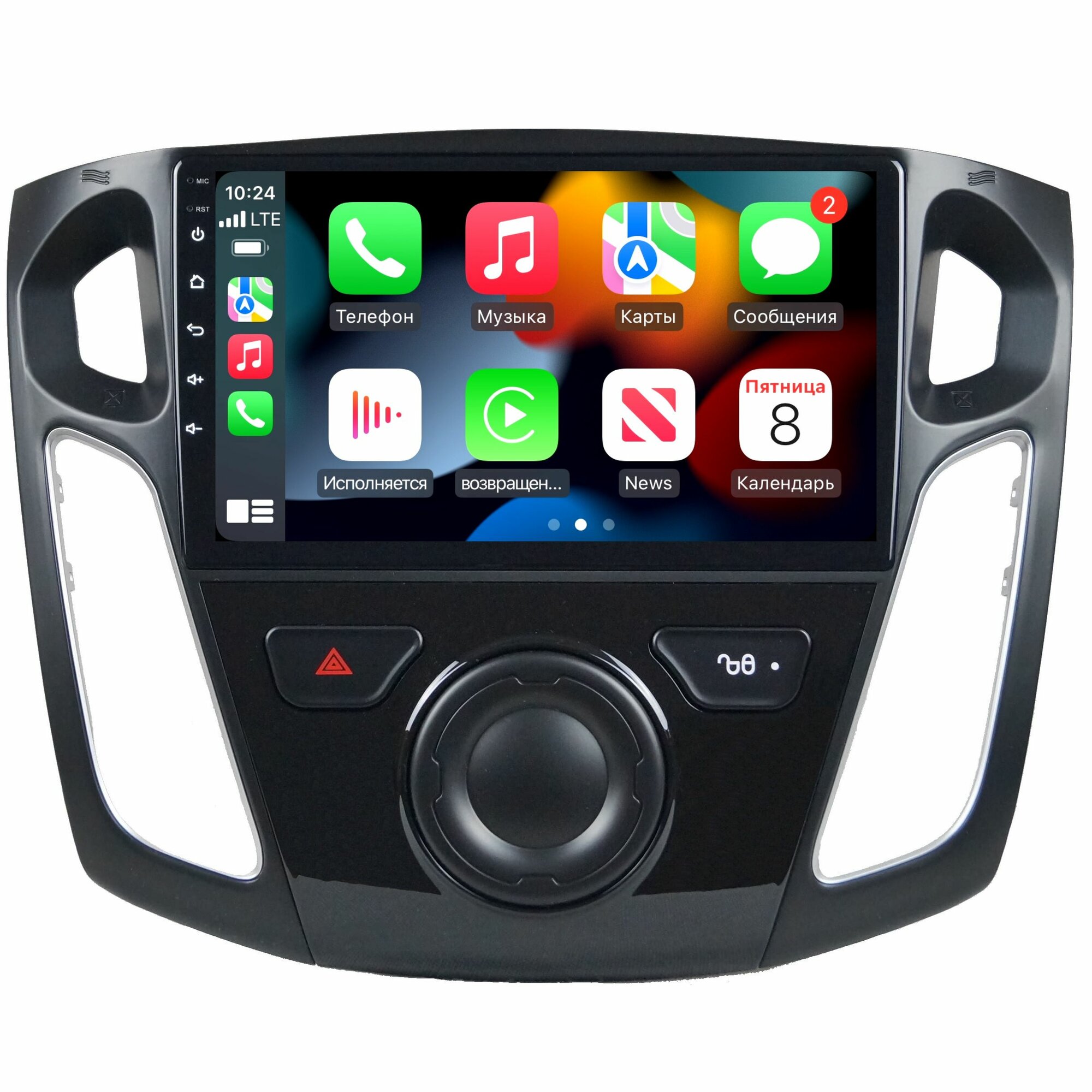 Магнитола CRS-300 Форд Фокус 3 Ford Focus 3 с Android 14 - 6+128Gb память - Carplay - DSP - Кулер