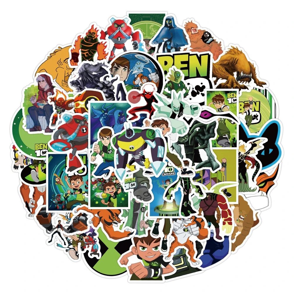 Набор наклеек Bandai Ben 10