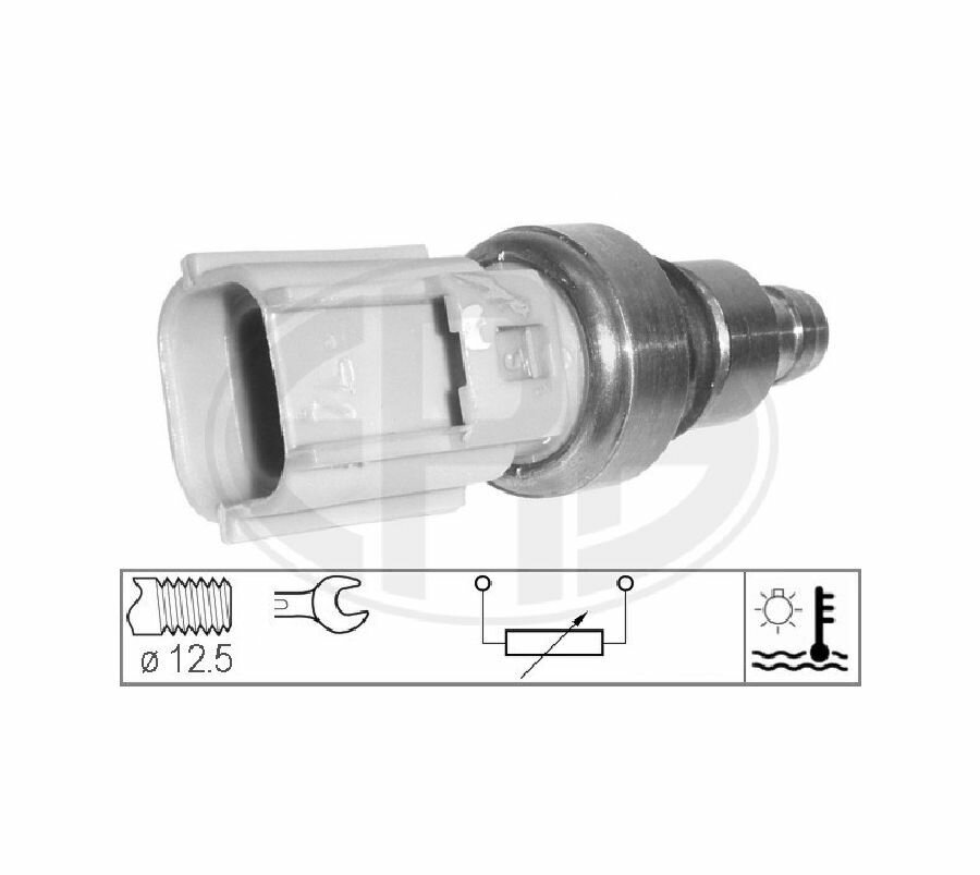 Датчик, температура ОЖ FORD FIESTA 01-08, ERA, 330586