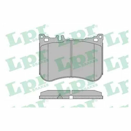 Комплект передних тормозных колодок Lpr 05P1968 для Mercedes S-CLASS A217, C217, SL R231