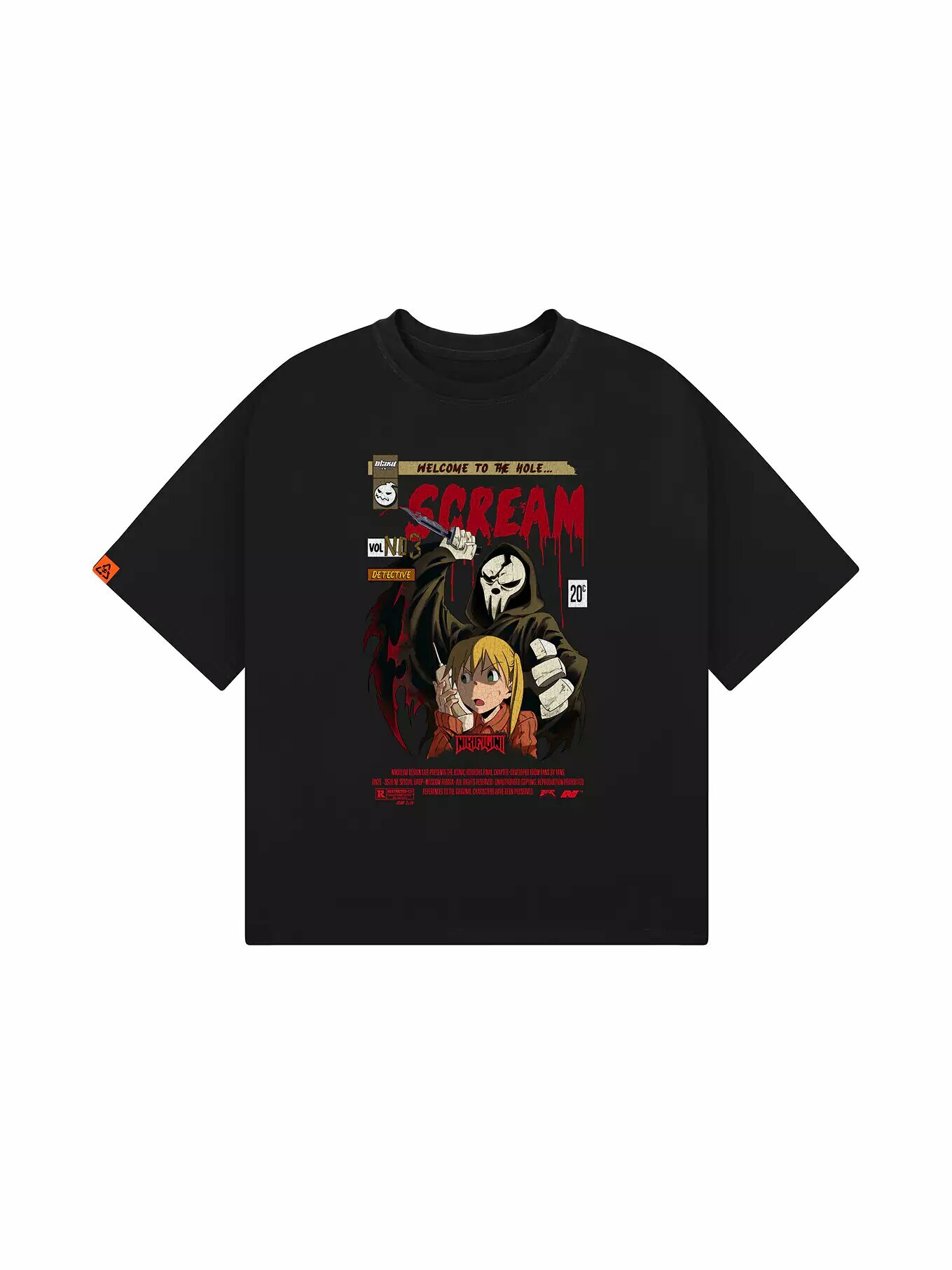 Футболка "SCREAM" (КРИК)