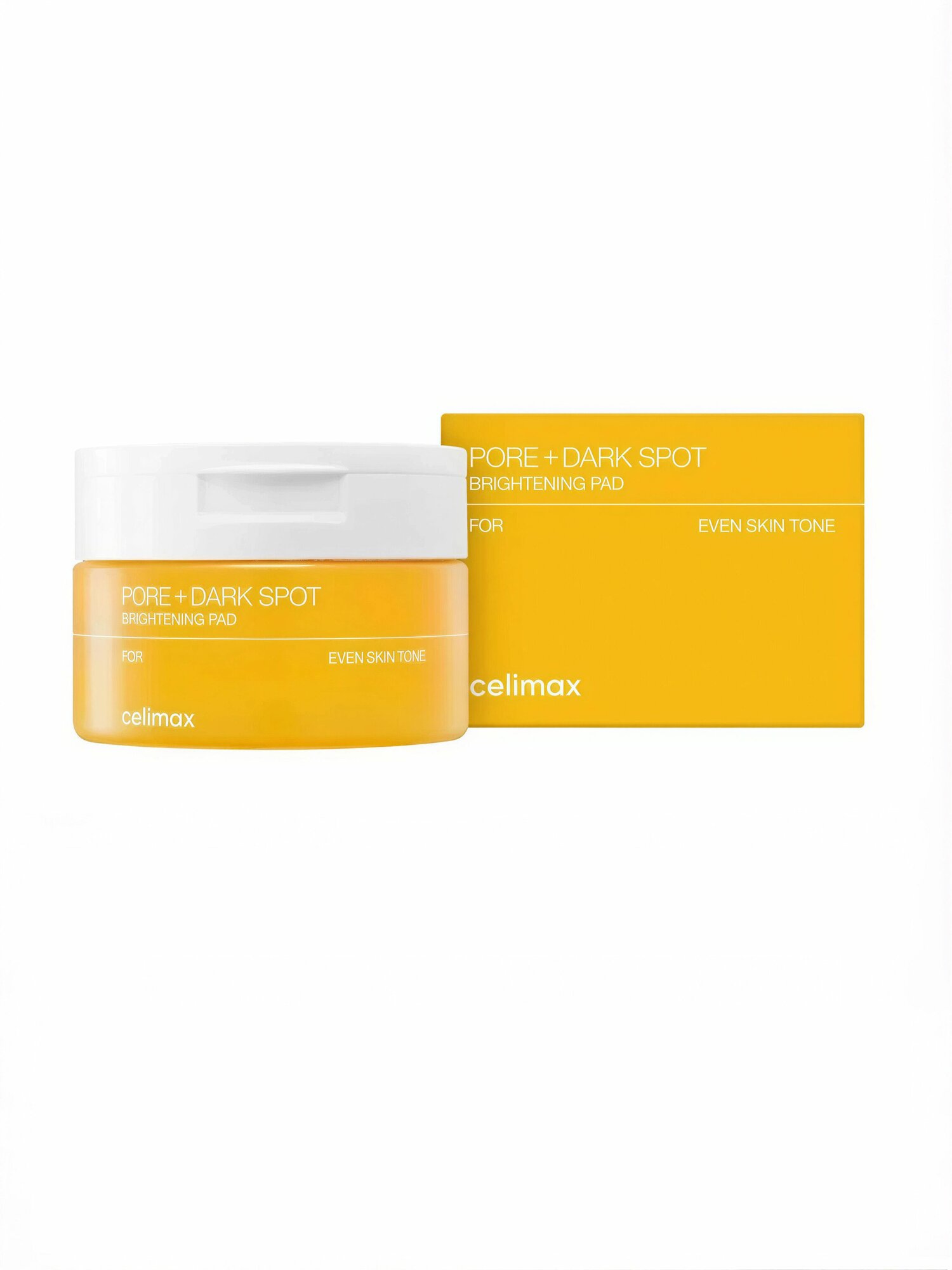 Celimax Тонер-диски для лица против пигментации Pore+Dark Spot Brightening Pad 40шт