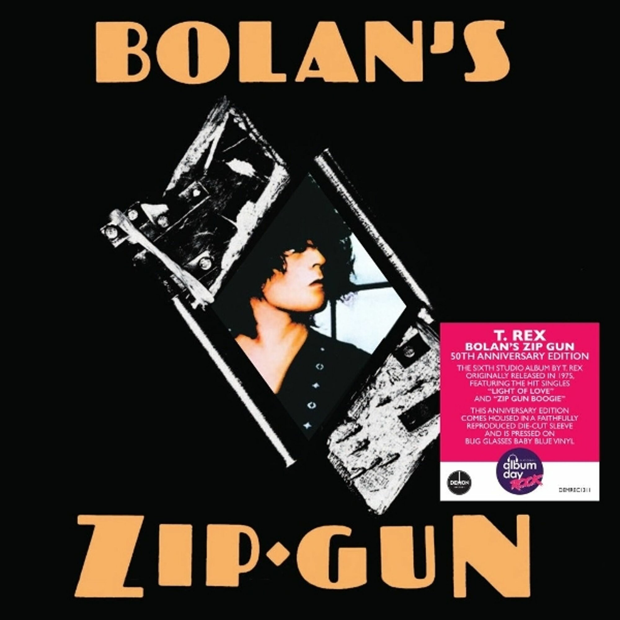 Виниловая пластинка T.Rex (Tyrannosaurus Rex) - Bolan's Zip Gun (50th Anniversary) (Limited Edition) (Baby Blue Vinyl) (LP) (1 LP)