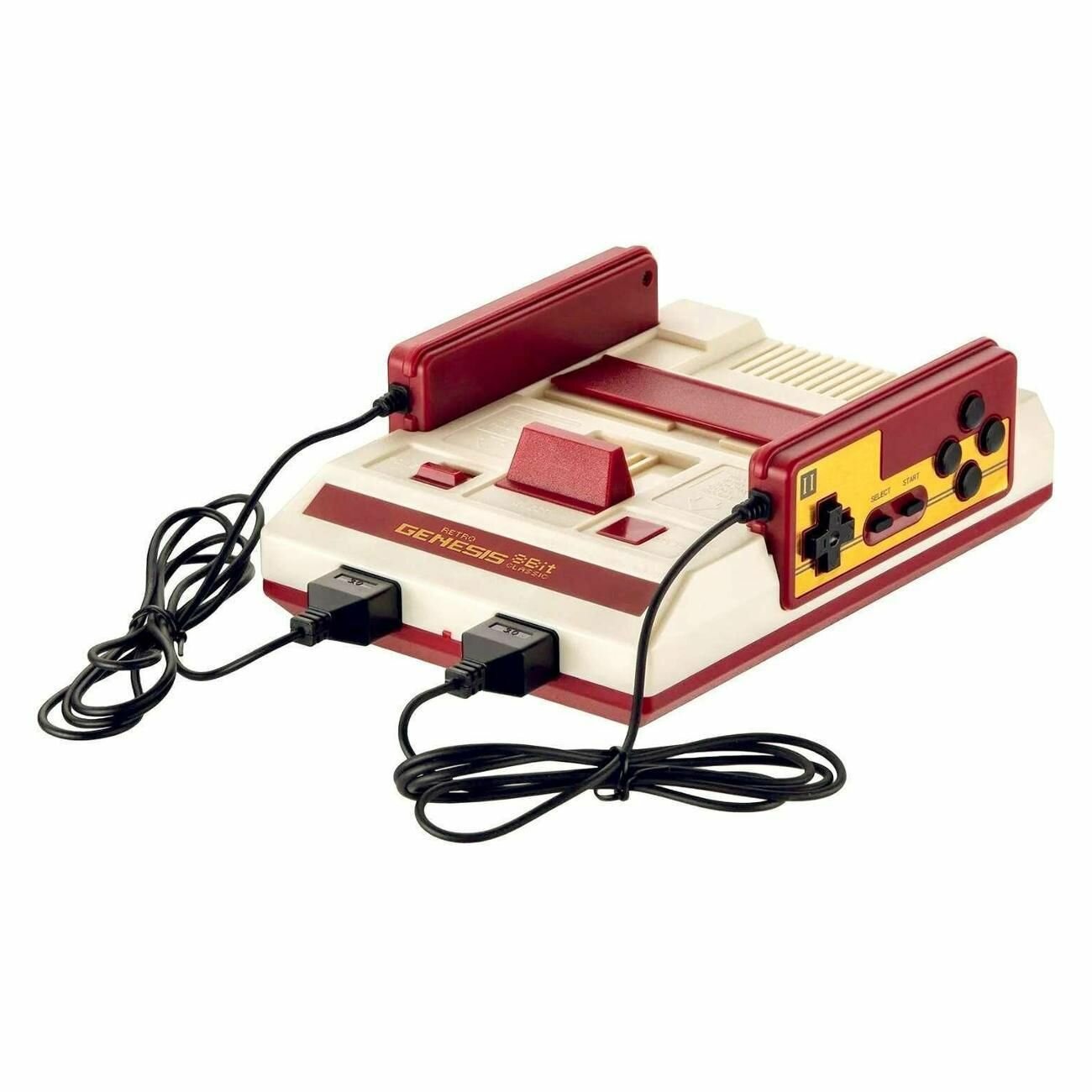 Игровая приставка Retro Genesis 8 Bit Classic + 450 игр (AV кабель, 2 проводных джойстика)