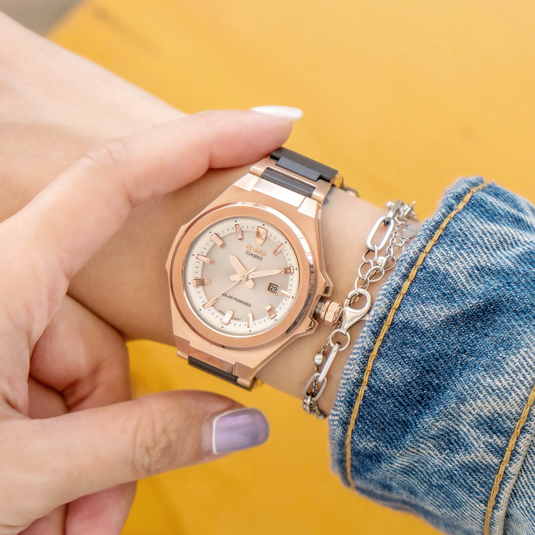 Наручные часы CASIO Baby-G, серебряный — фото 1