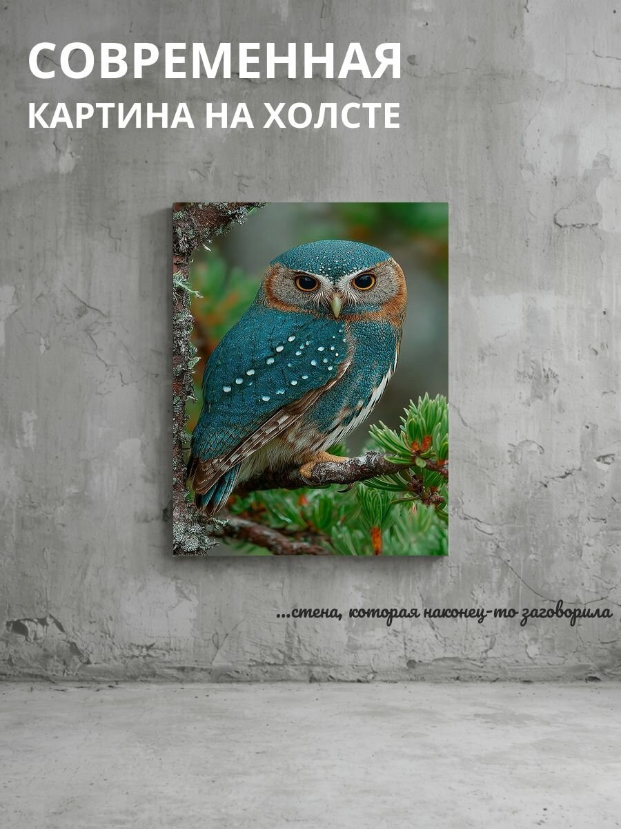 Картина на холсте Горизонтальная абстракция 20x30 см