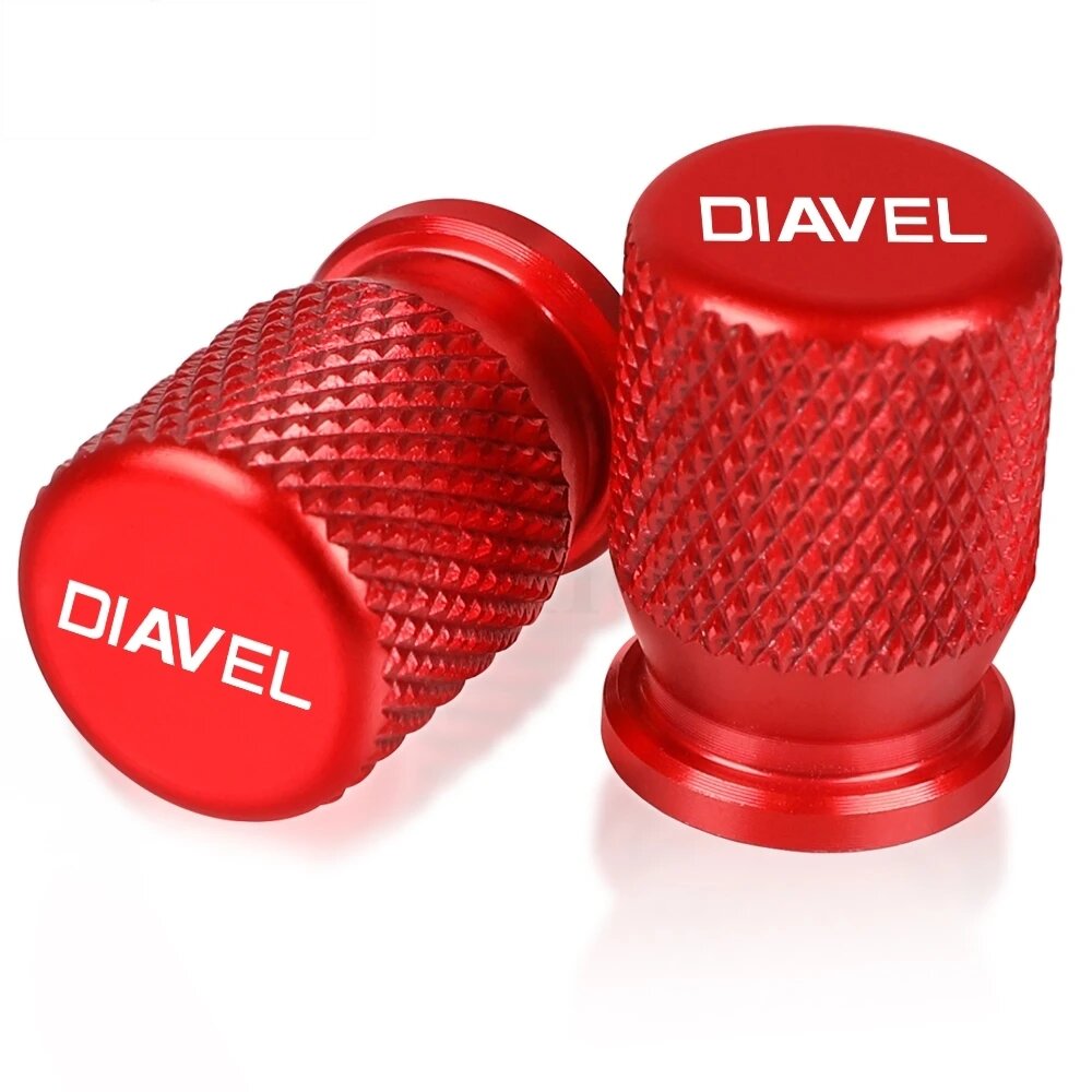 Красные крышки клапанных штоков Diavel для Ducati Diavel XDiavel