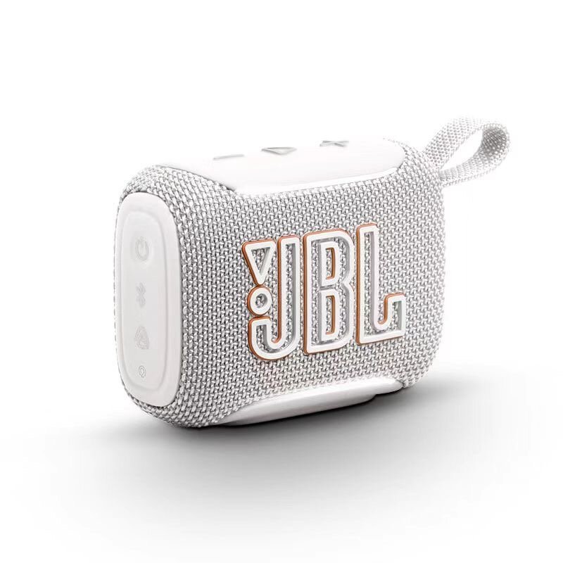 Колонка беспроводная JBL GO5, влагозащищённая, Bluetooth 6.0, белый