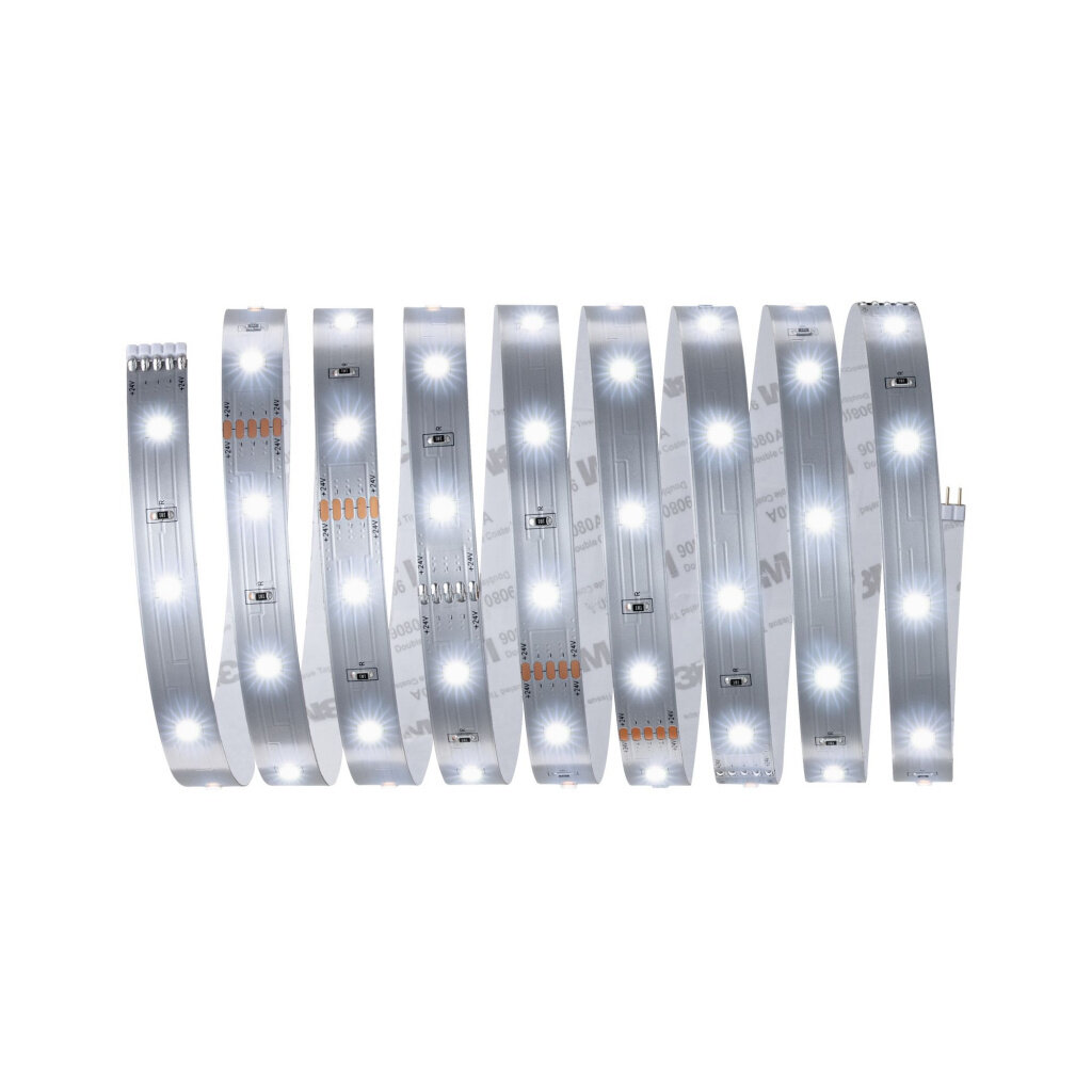 Лента светодиодная Paulmann MaxLED 250 2.5м 10Вт 750лм 6500К LED IP20 24В Серебряный Пластик 79858