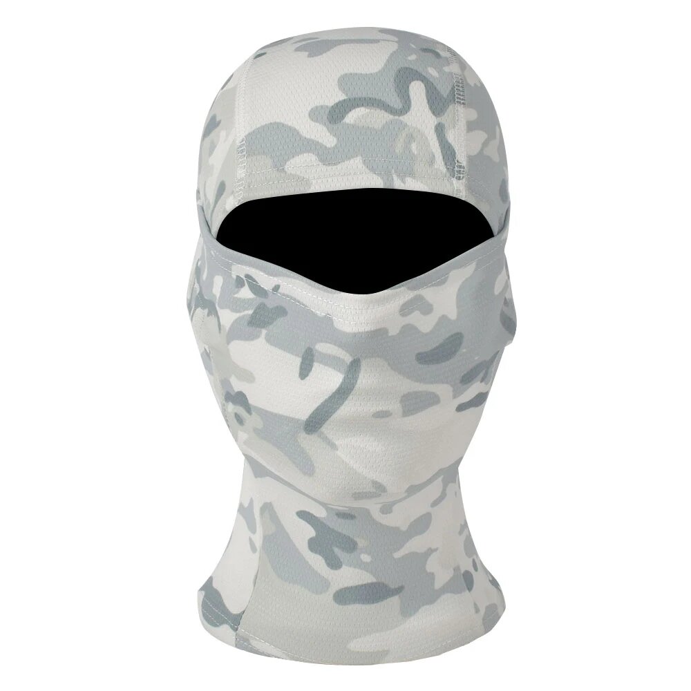 СINAIRSOFT полумаска камуфляж Snow camo