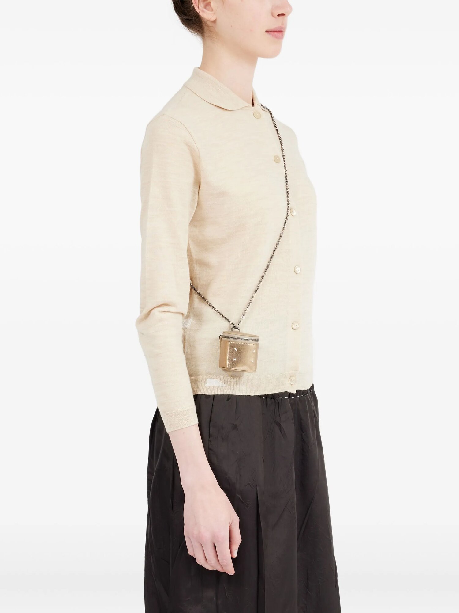 Сумка Maison Margiela Box, золотистый — фото 1
