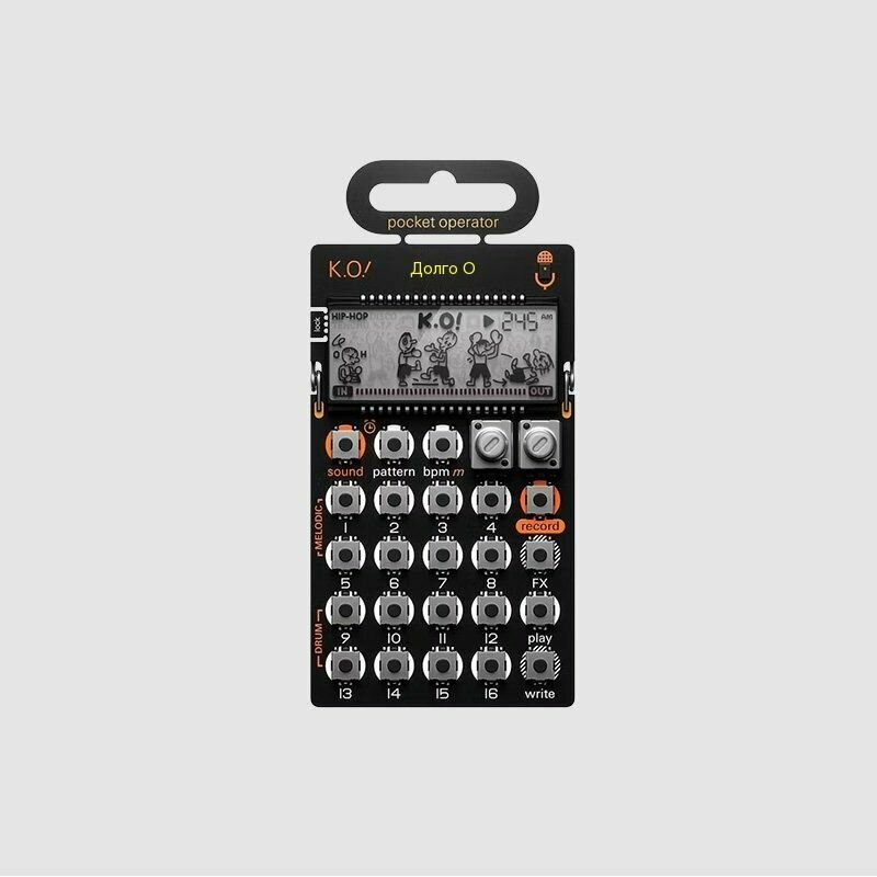 Teenage Engineering PO33 KО карманный синтезатор сэмплер и секвенсор