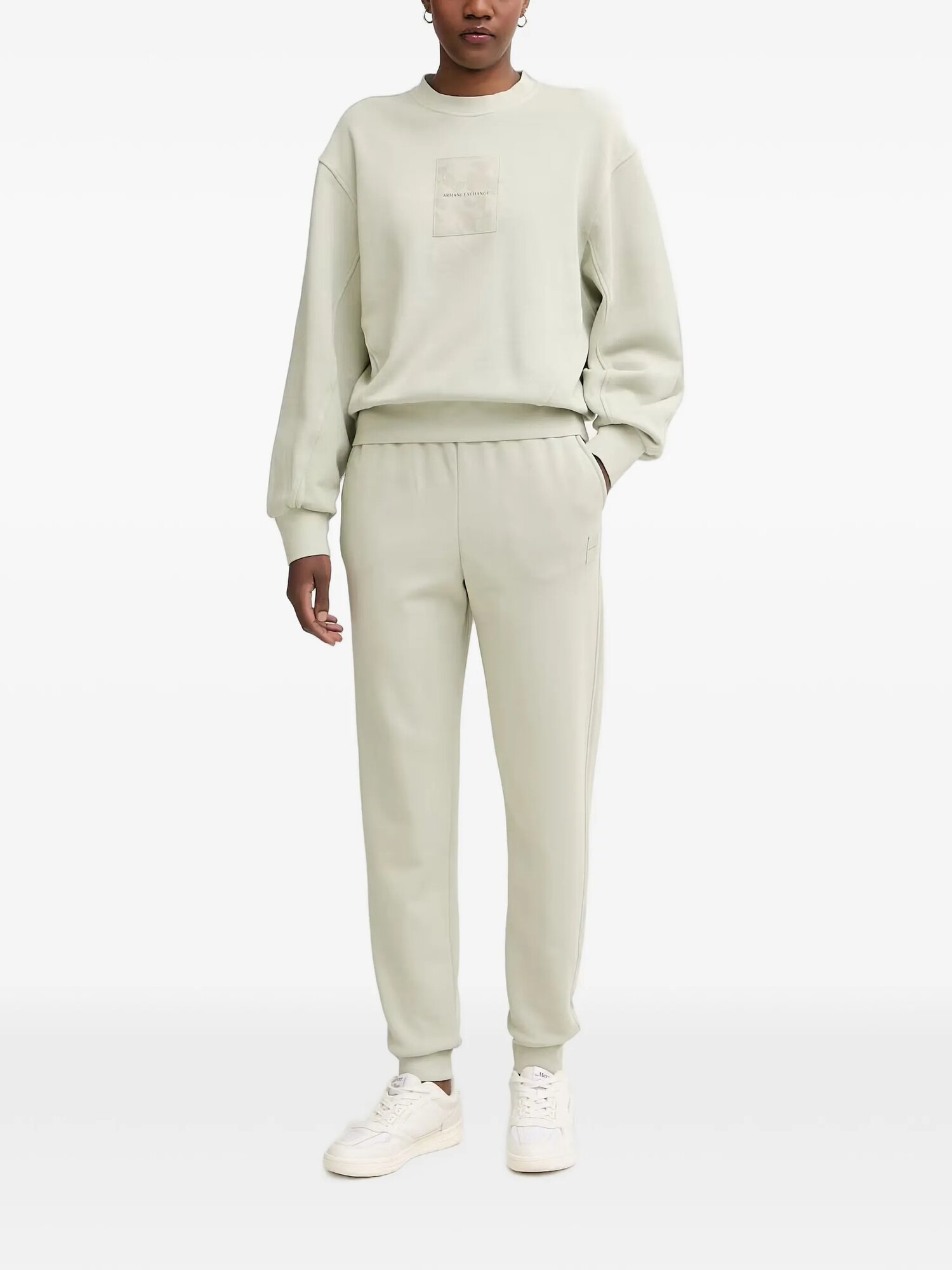 Брюки Armani Exchange Logo-patch track pants, размер 48 — фото 1
