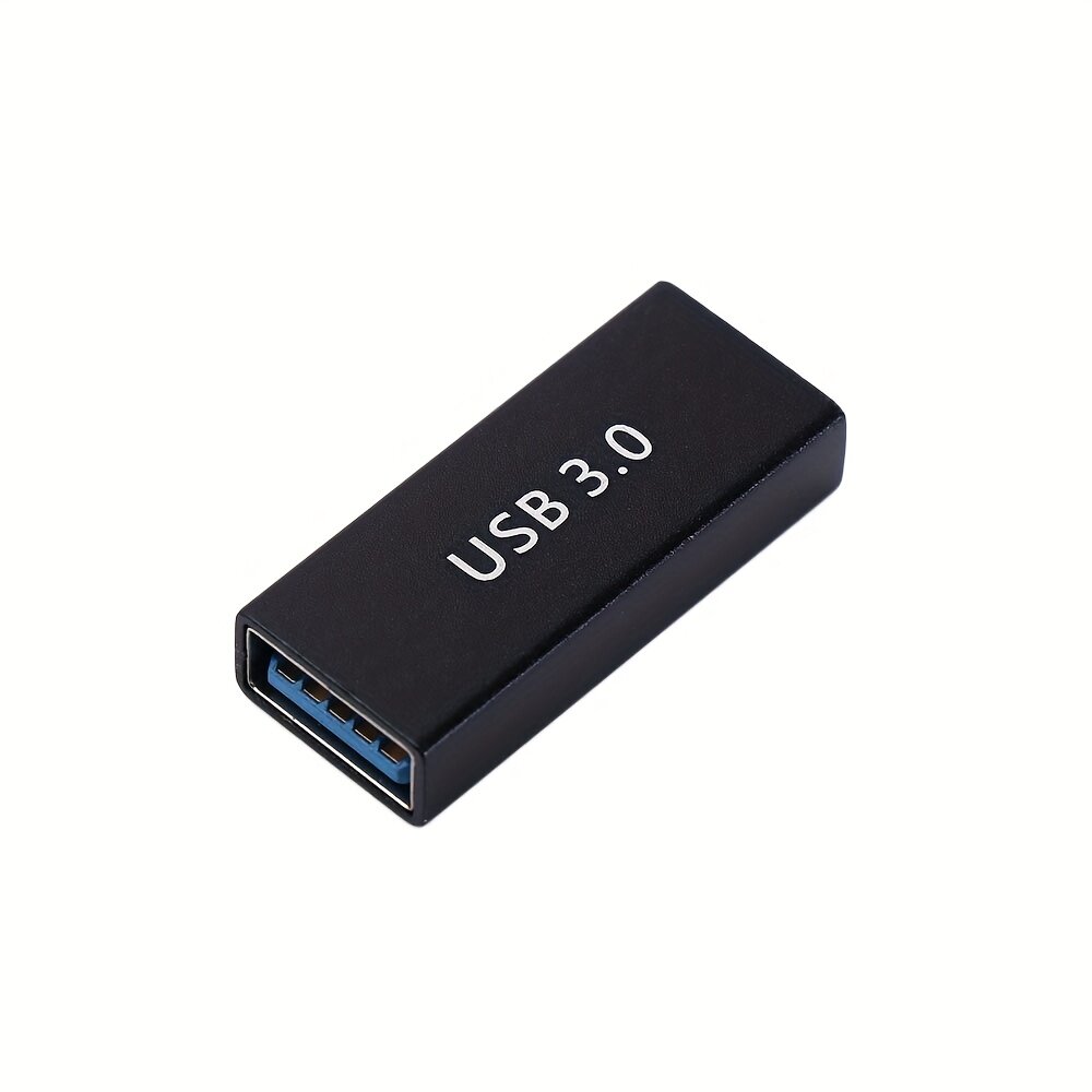 Адаптер USB Type-C Female to USB 3.0 Female OTG, разъем "мама-мама" для зарядки и передачи данных