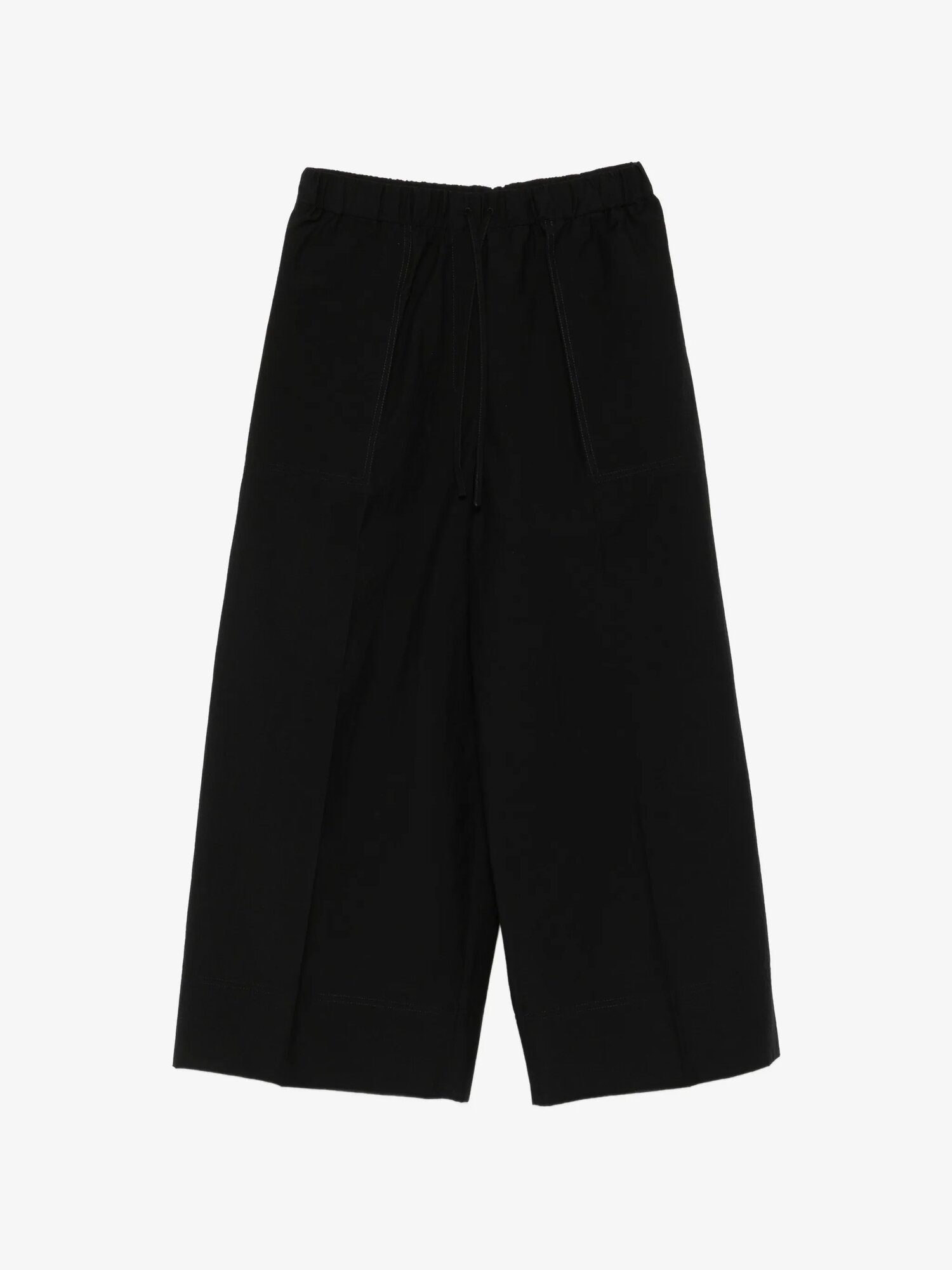 Брюки Drawstring patch-pocket trousers
