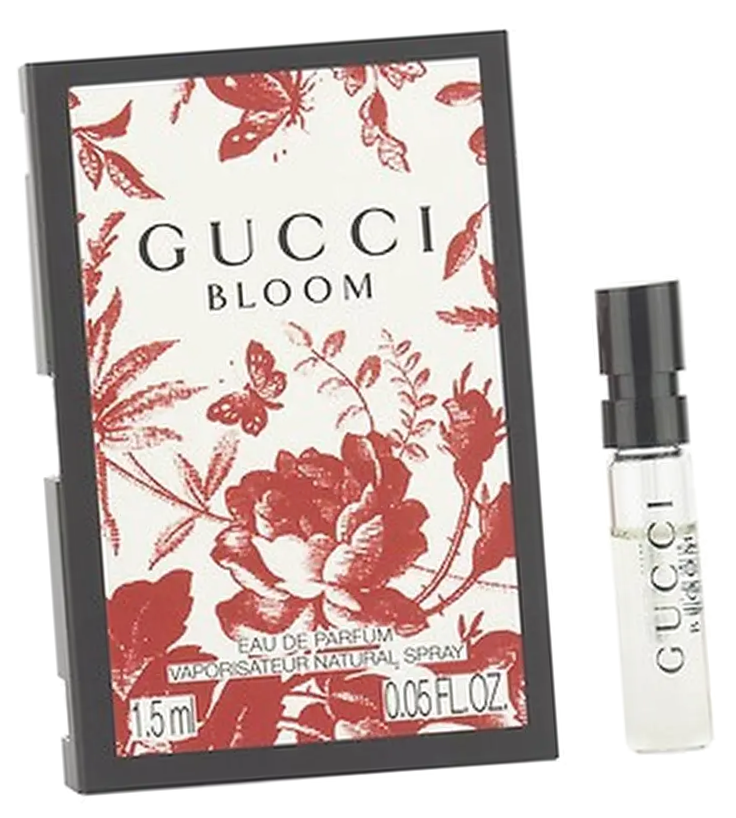 Gucci Bloom Eau De Parfum 1.5 мл сэмпл женский - Гуччи Блум изысканный парфюм