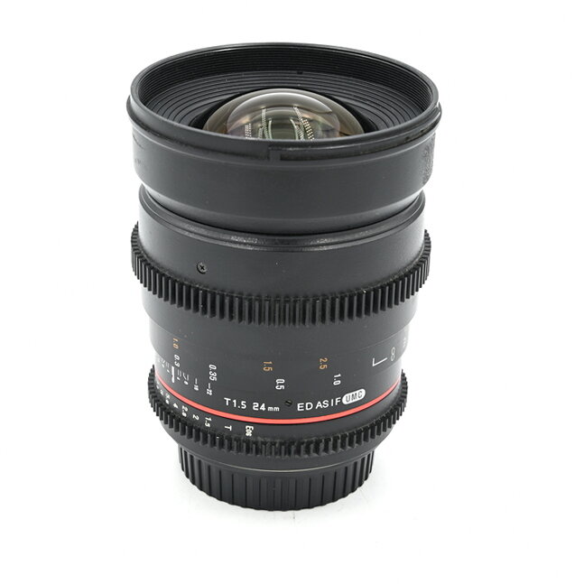 Объектив Samyang MF 24mm T1.5 ED UMC VDSLR Canon EF