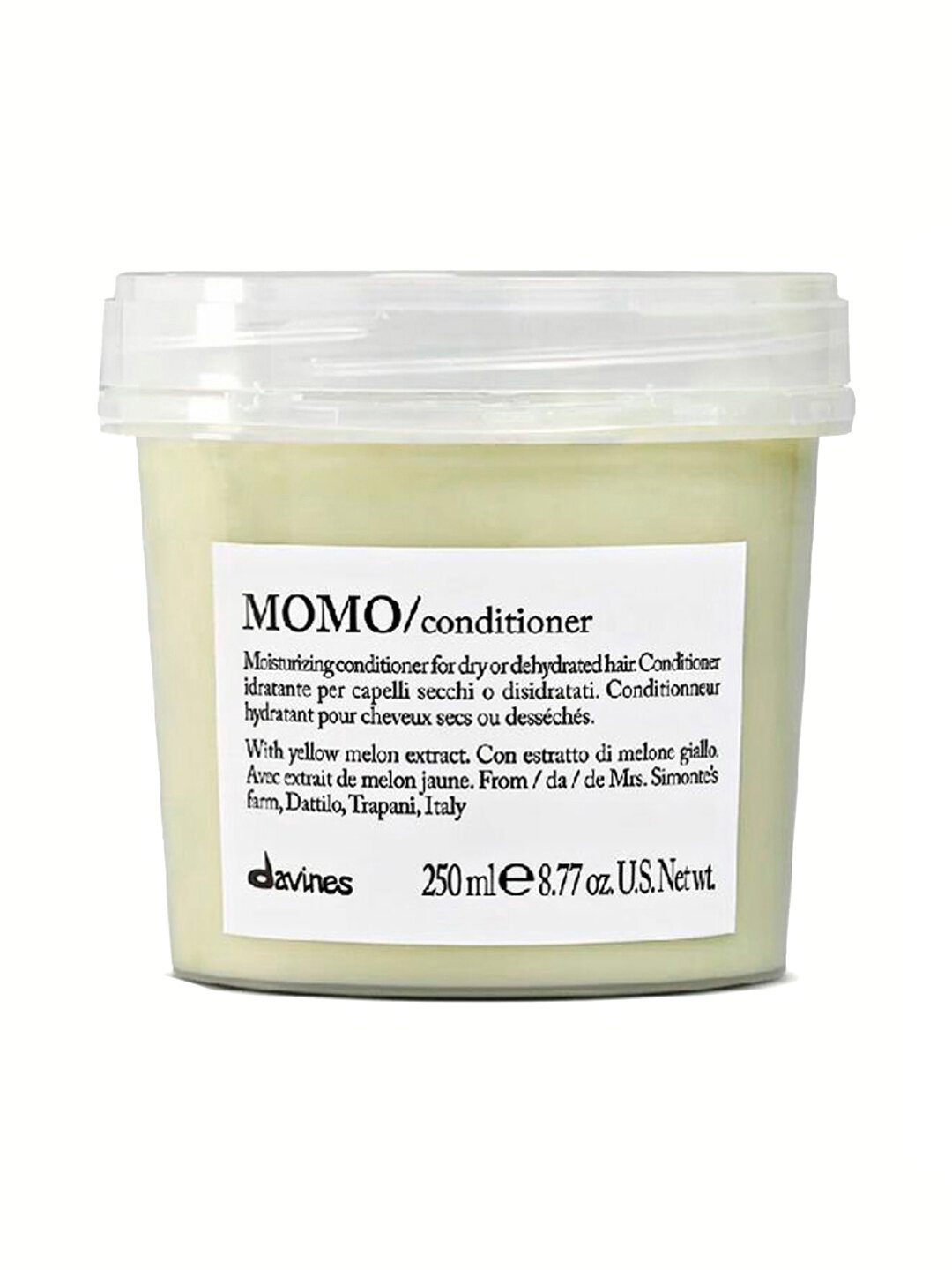 Увлажняющий кондиционер для волос Momo, Davines, Италия, 250 мл