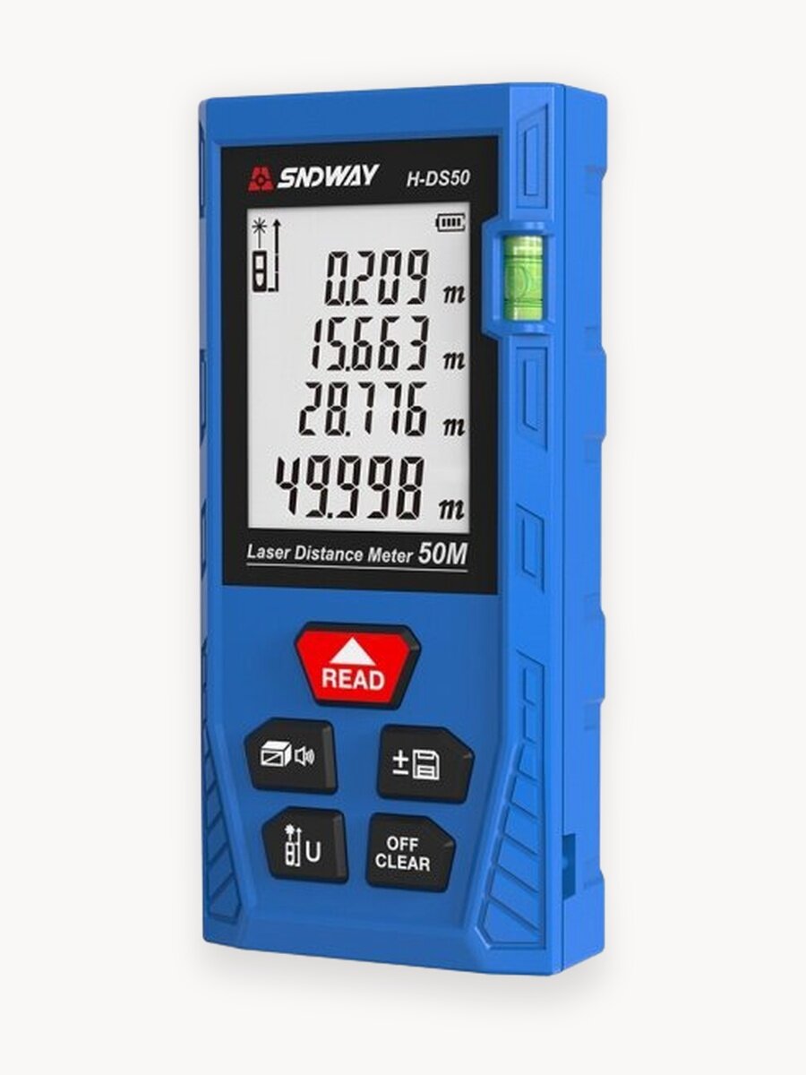 Лазерный дальномер Sndway H-DS50, 50 м