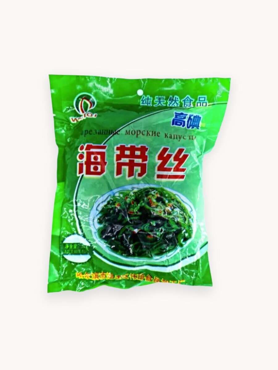 Морская капуста резаная 100 г, Китай