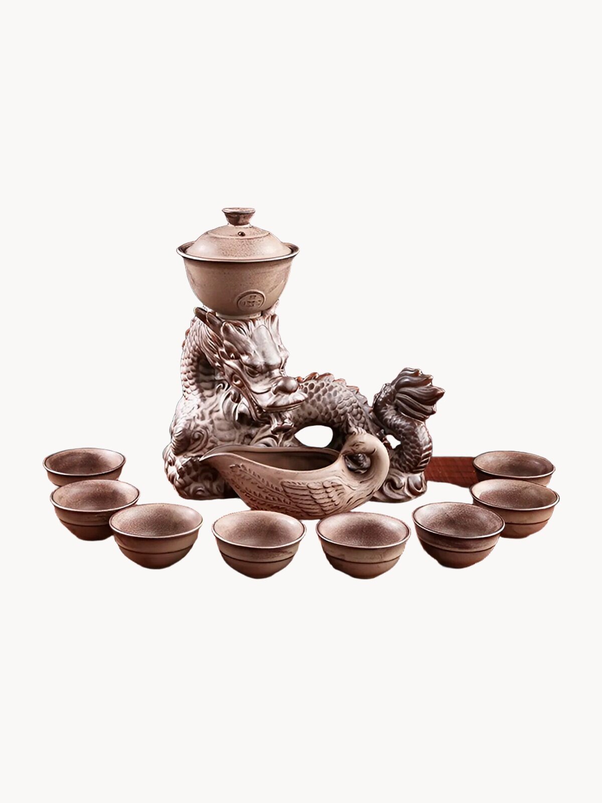 Керамический набор Del Drago, для чайной церемонии, керамика, 11 предметов