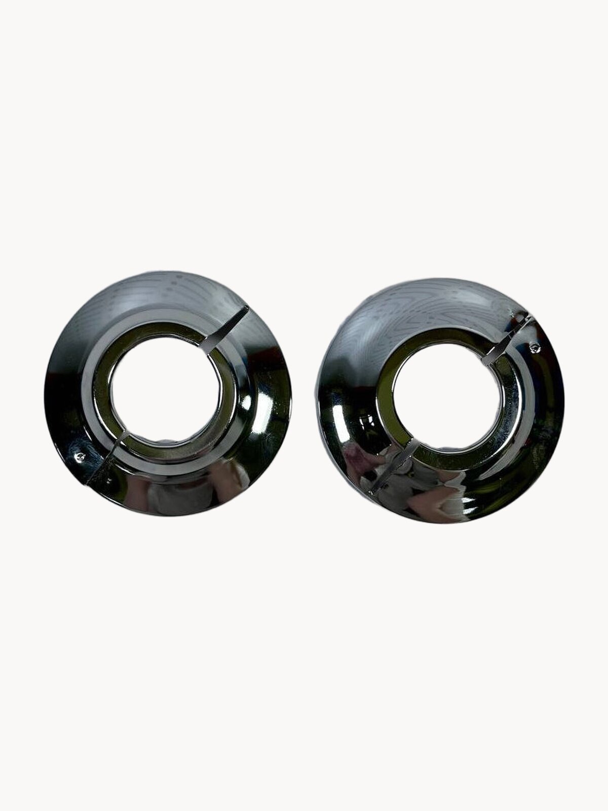 Отражатель 3/4" разъемный, хром - 2 штуки