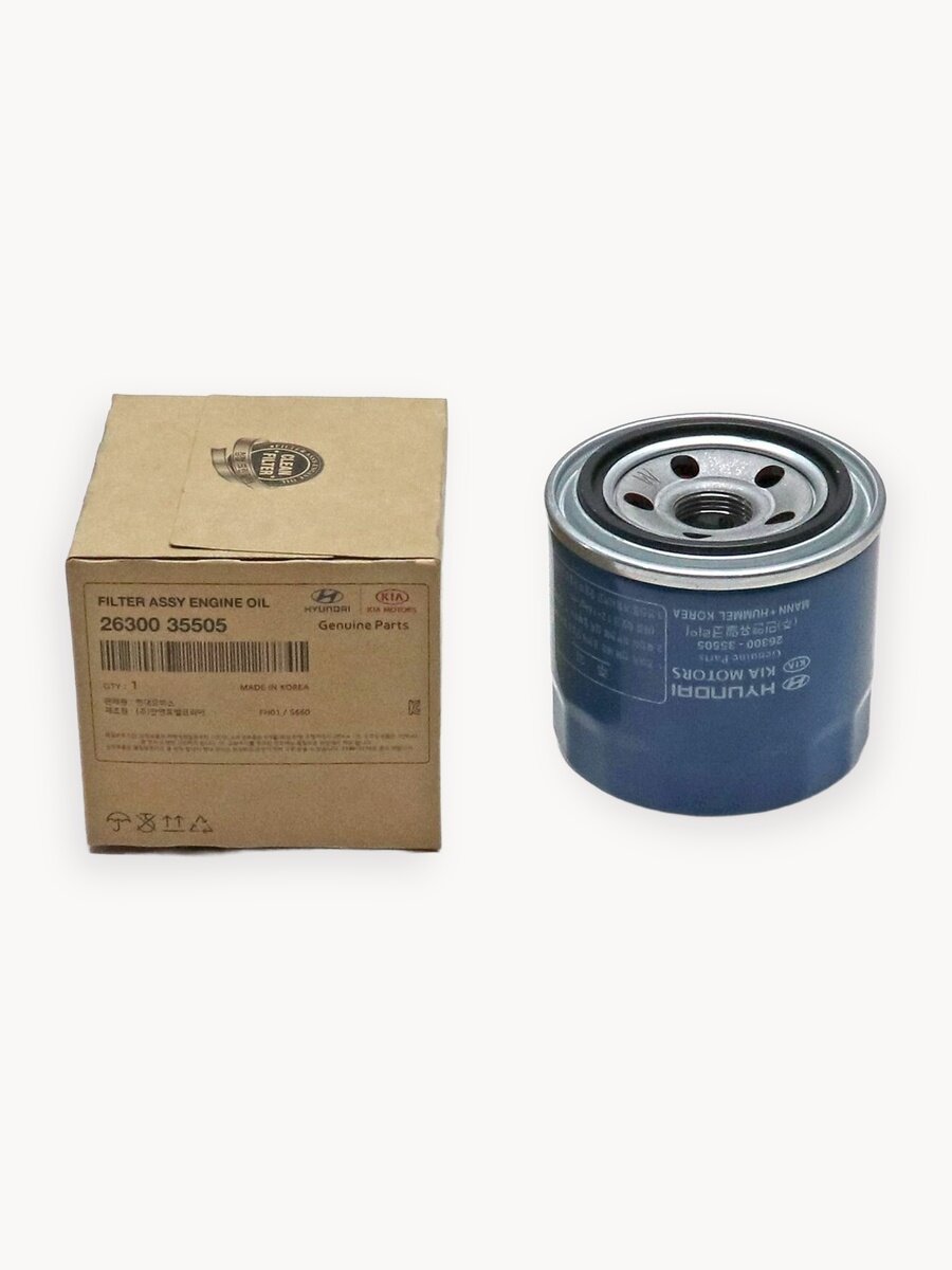 Фильтр масляный для моделей Hyundai и Kia