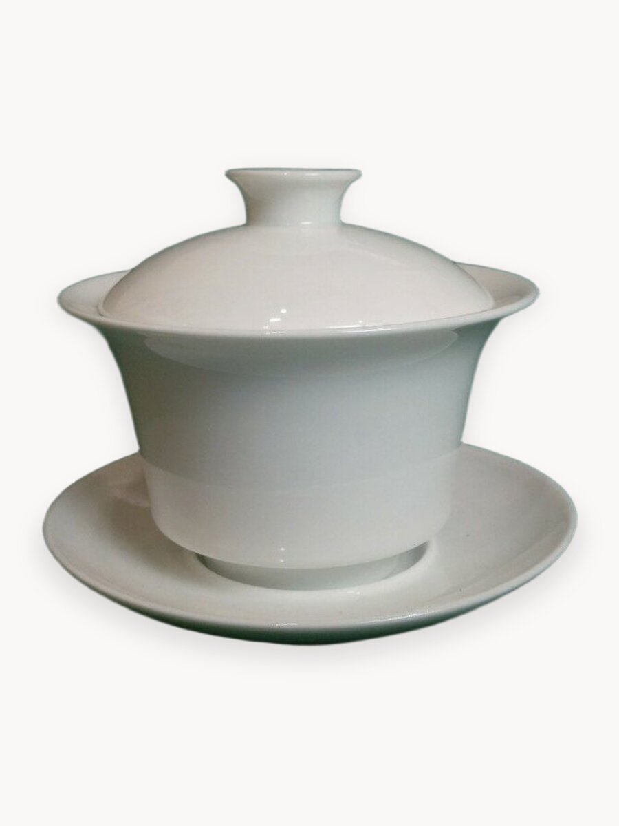 Гайвань Ча Бао - "Природа", с блюдцем, фарфор, Китай, 160 мл.