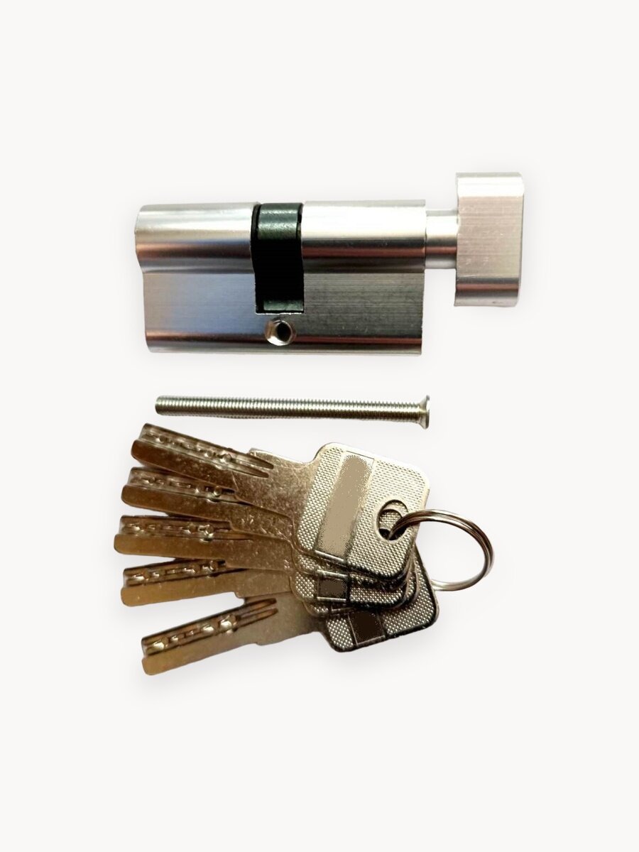 CL30/30P Цилиндр симметричный с вертушкой для калитки DOORHAN