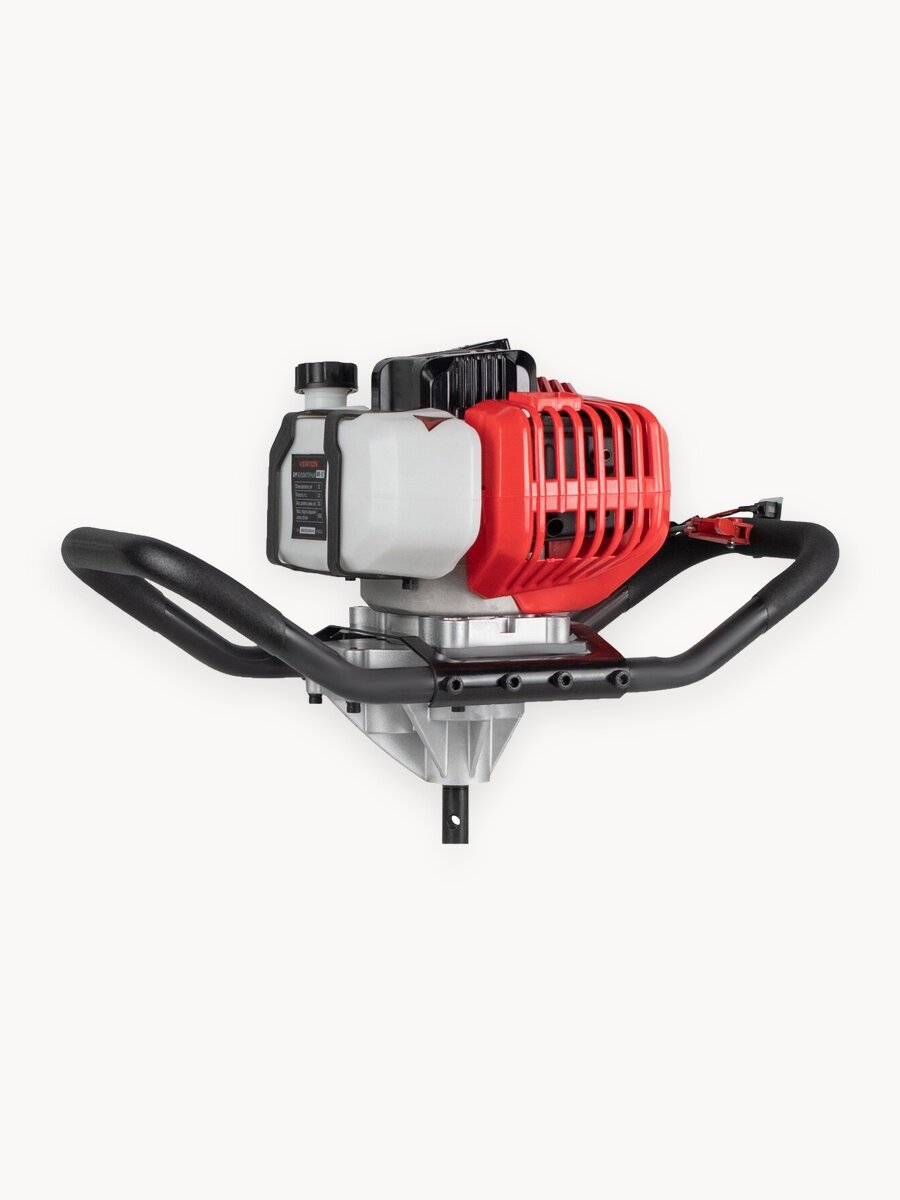 Бур бензомоторный VERTON МВ-52 (2 такта без шнека,2.5 л. с,1250 мл,52 см3, макс. d=300мм.)