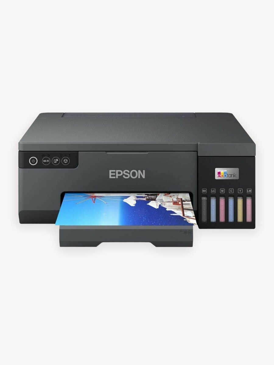 Принтер Epson L8050 черный (c11ck37405/506/507/504)