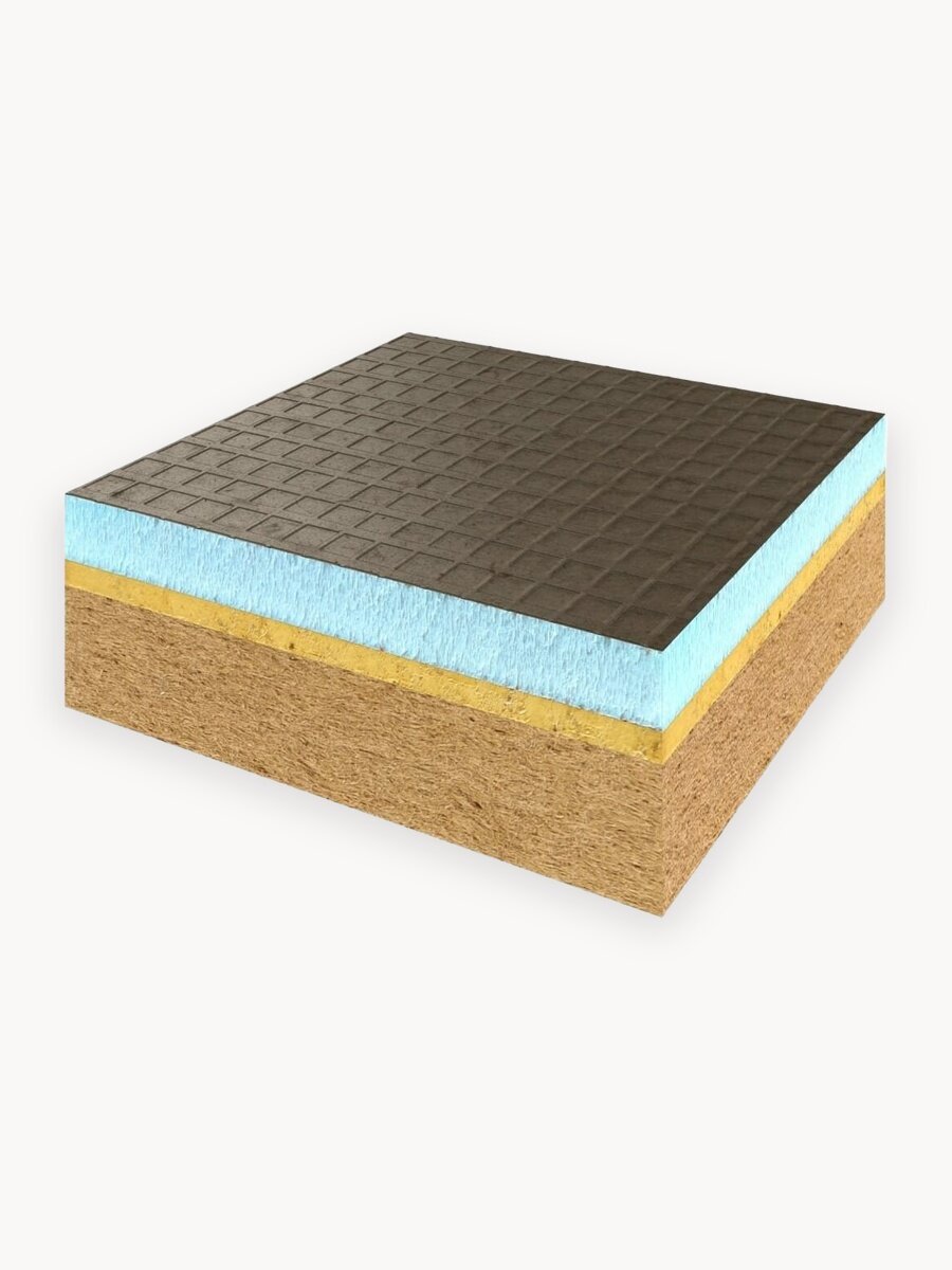 Звукоизоляционная панель Ruspanel RPG COMFORT+ 1250х595х33 мм бейсик10/мембрана4/двп19 Руспанель