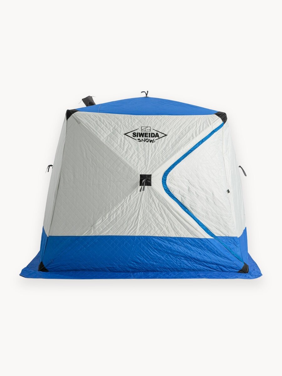 Палатка зимняя куб SIWEIDA SNOW трехслойная 240х240х210
