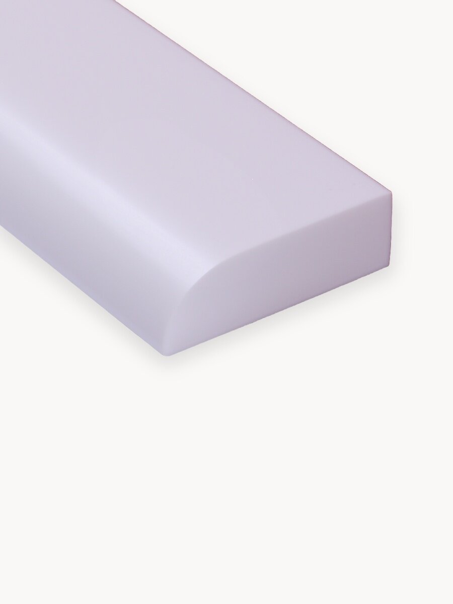 Акриловый бордюр плинтус для ванны универсальный, суперплинтус СП15- 182 сантиметров