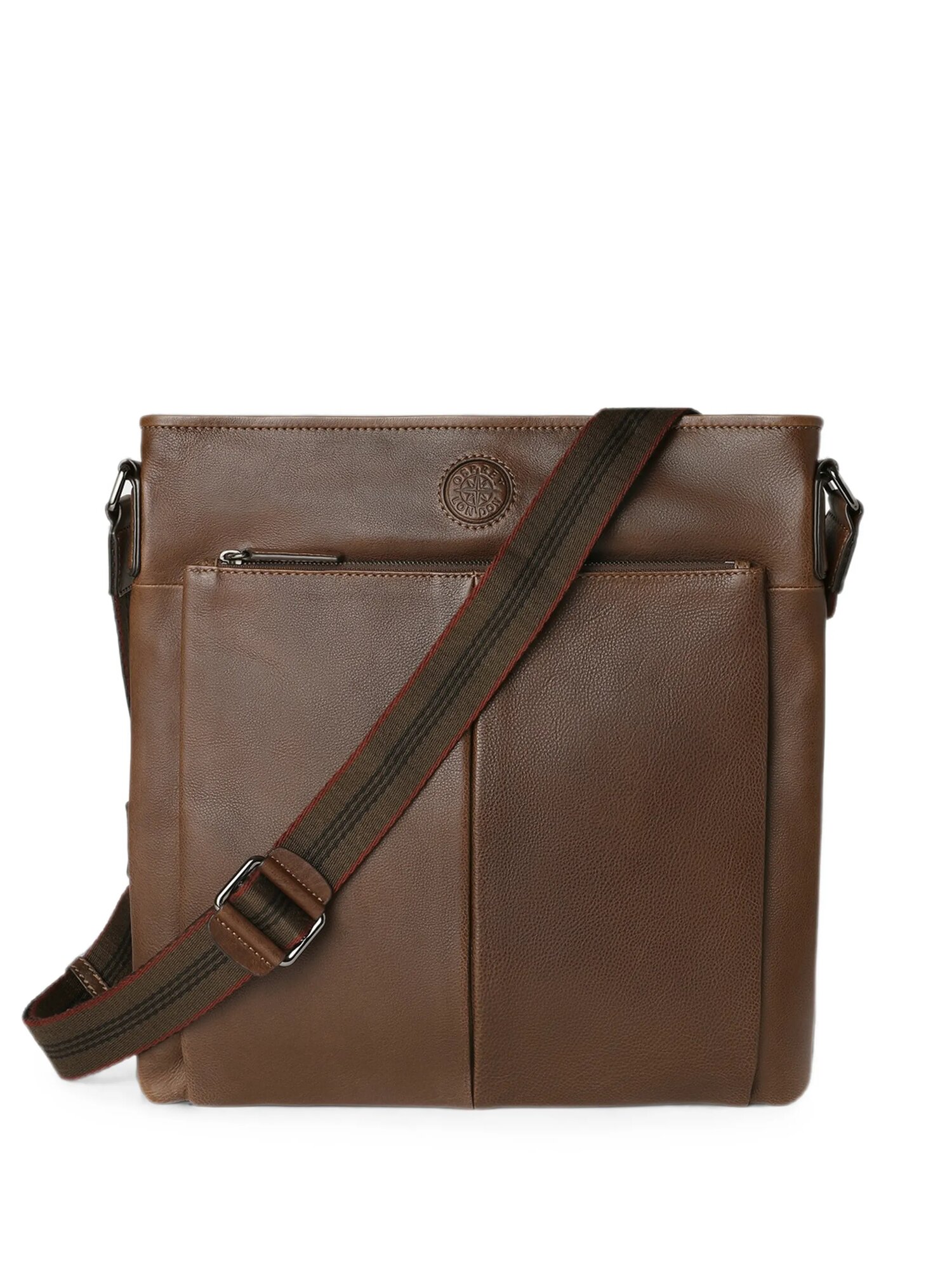 Сумка Compass leather messenger bag