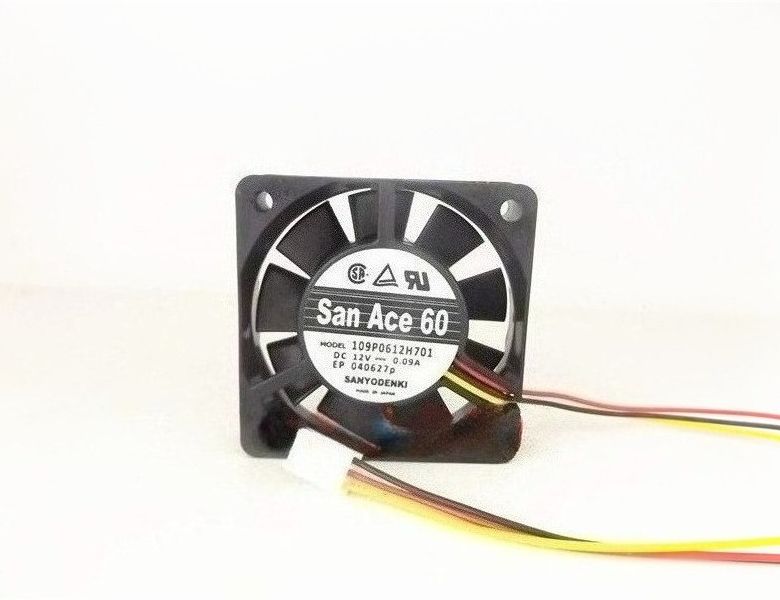 Sanyo 109P0612H701 6015 60mm 12V 0.09A Бесшумное шасси, шаровой вентилятор -