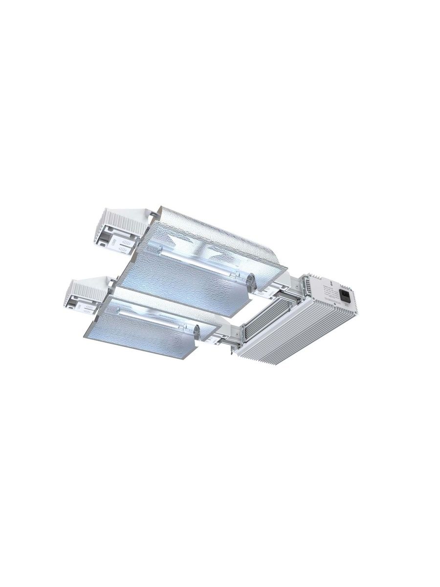 Электронный Фитосветильник NANOLUX DE Dual 600 Вт x 2 шт. Fixture диммируемый ДНаТ/МГЛ, лампы в наличии
