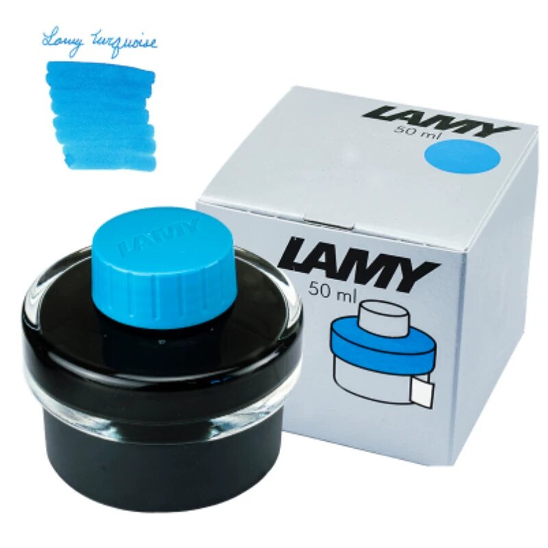 Картридж небесно-голубых чернил LAMY T52 50 мл, немецкое производство, для ручек