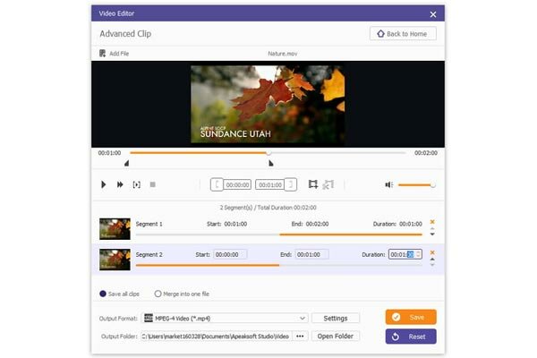Apeaksoft Video Editor Ключ (1 Year / 1 PC) • Цифровой ключ • регион Весь мир
