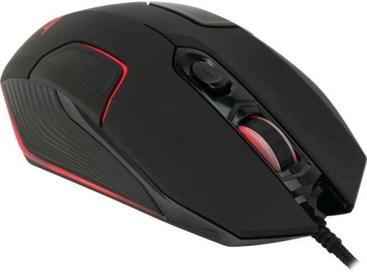 Мышь проводная Acer OMW170 чёрный USB