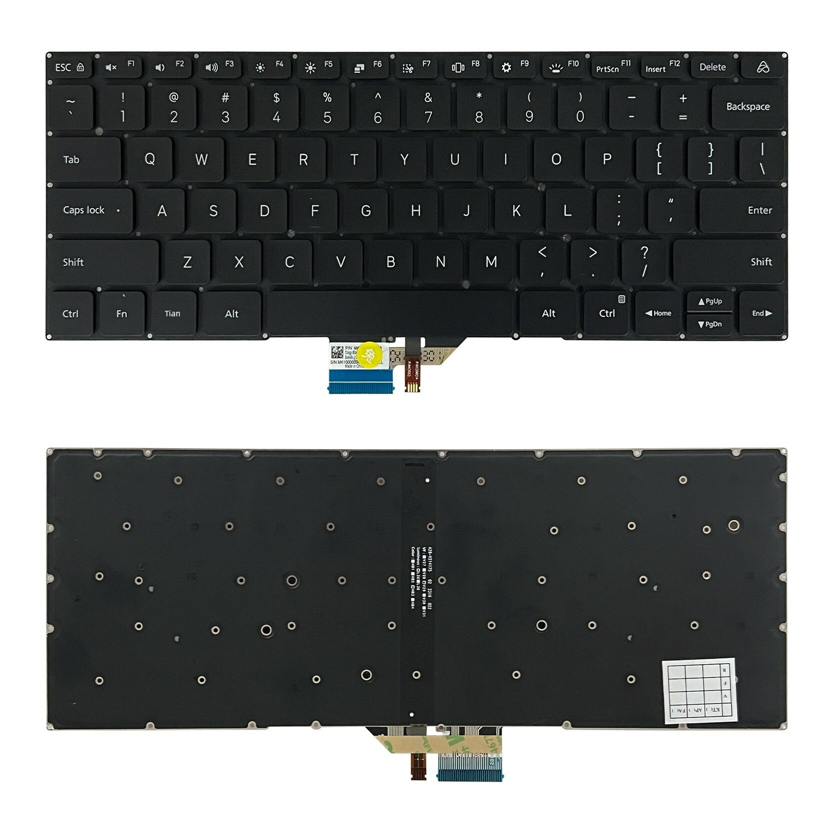 Подходит для клавиатуры Redmi RMA2201/2202/2204 D2201 MIA2207/2208/2210 MIF2209 Клавиатура RMA2201 с подсветкой