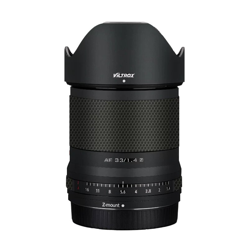 Защитный козырек Viltrox AF33F1.4 для объектива Nikon с матовым черным покрытием