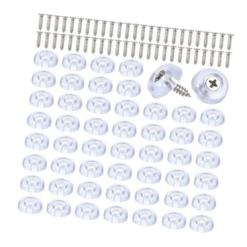 150 шт. Резиновые ножки для мебели с винтами