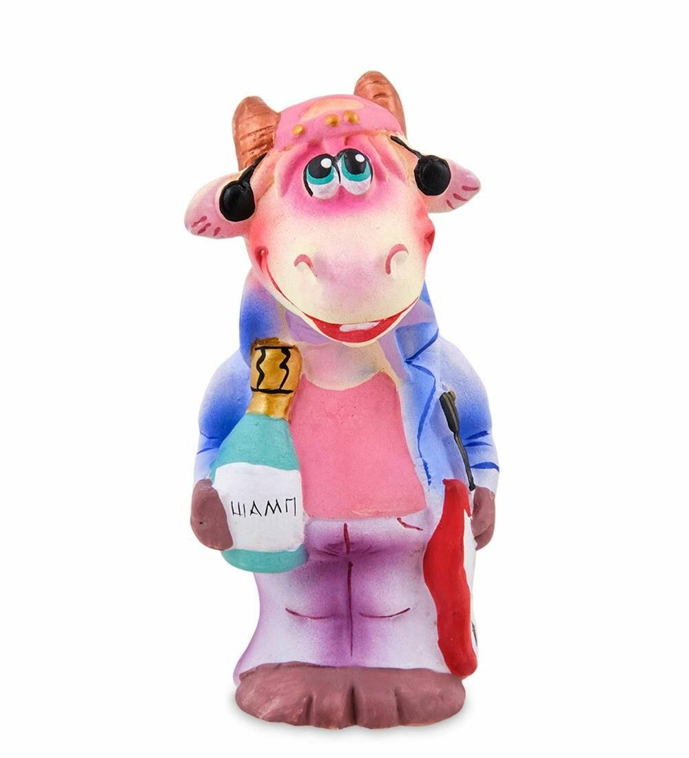 Фигурка гипсовая Козел A2182537 Народные промыслы, Гипс, Россия.