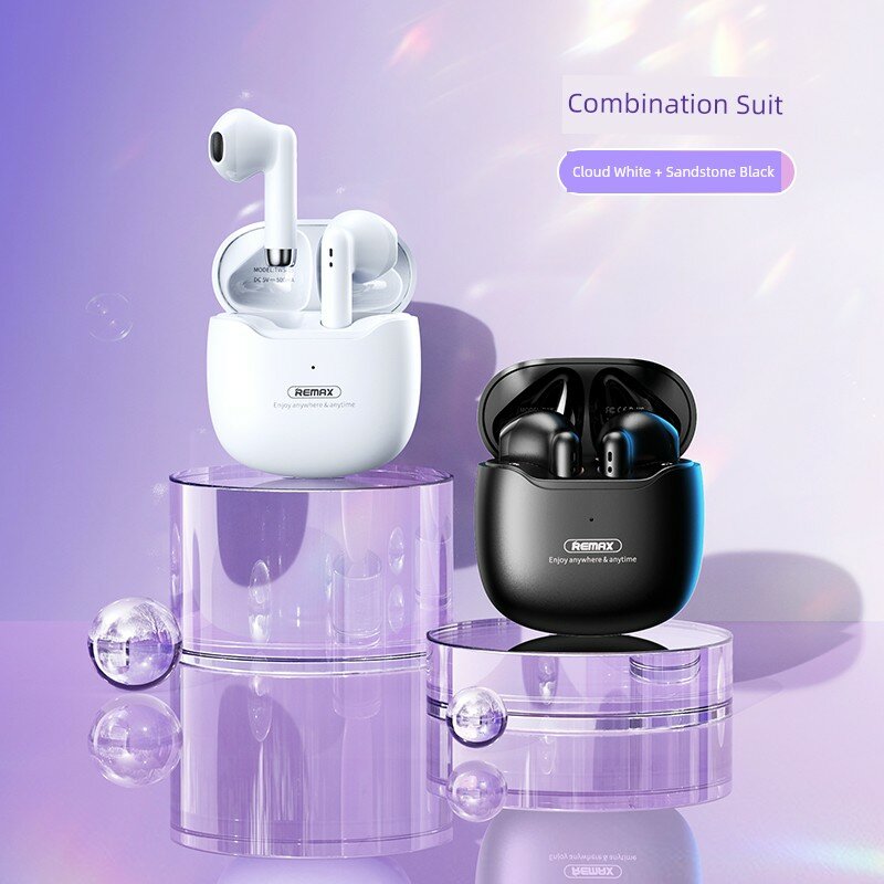 REMAX беспроводные наушники Bluetooth набор Mist White Sandstone Black