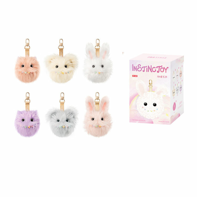Плюшевые коллекционные фигурки унисекс POP MART INSTINCTOY Mystic Realm Collection, Single Mystery Box (Random Pick)
