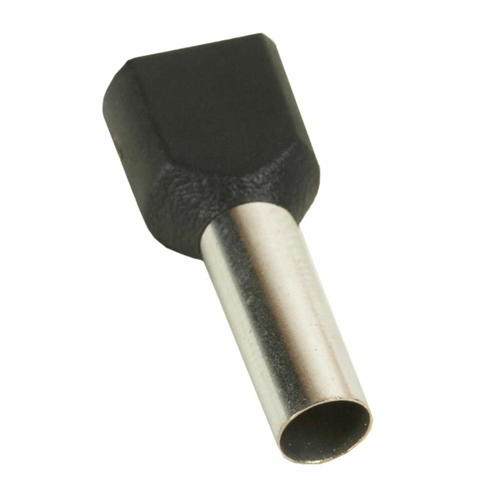 Наконечник штыревой КЭАЗ Втулочный, под два провода, тип НШвИ, сечение 6,0-14 мм2