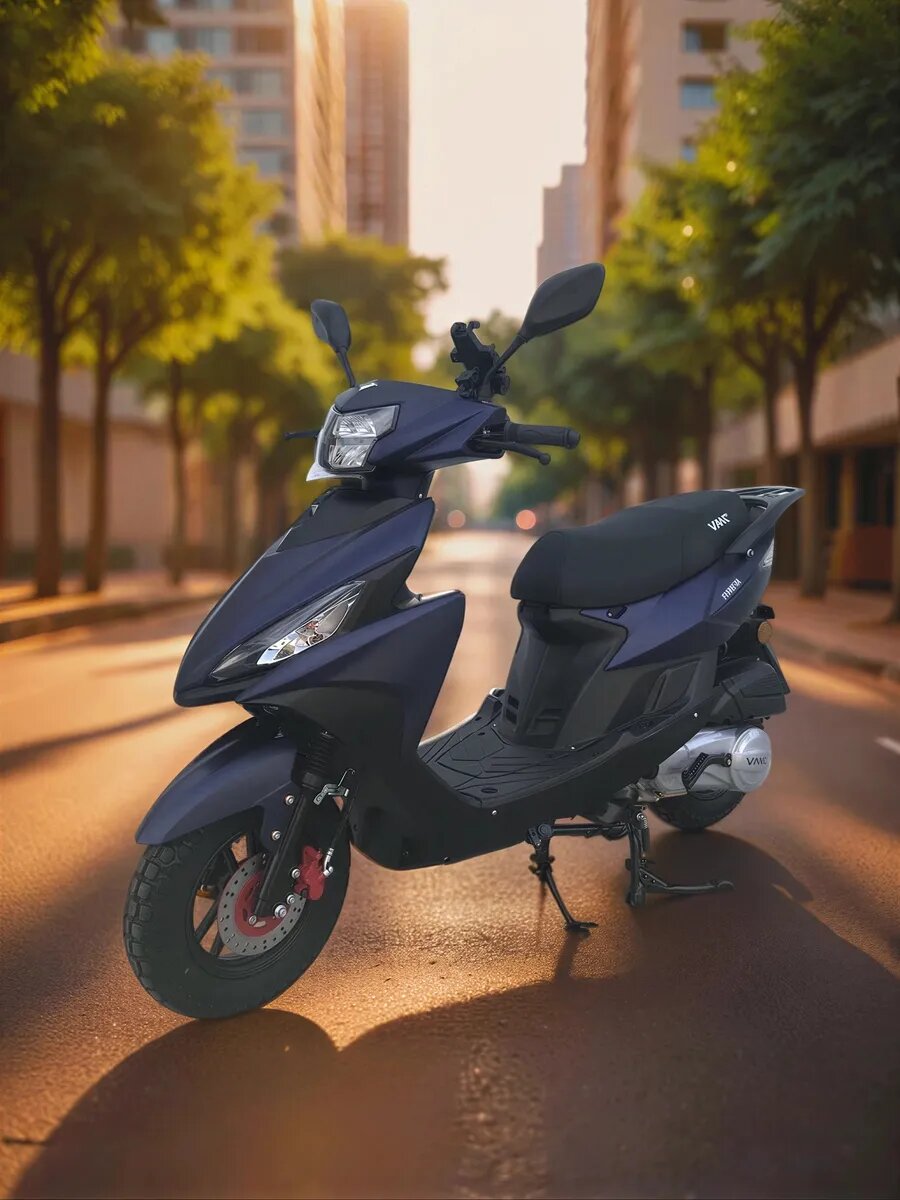 Скутер VMC Corsa RS 150 (49,9) см3, синий матовый