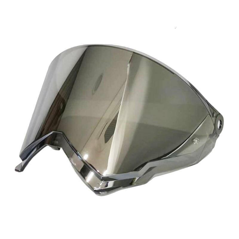 Объектив для мотошлема AX9, быстрая замена, серебро